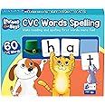 Amazon.com: LEARNING BUGS CVC Words Spelling, Build and Read Board Game ...