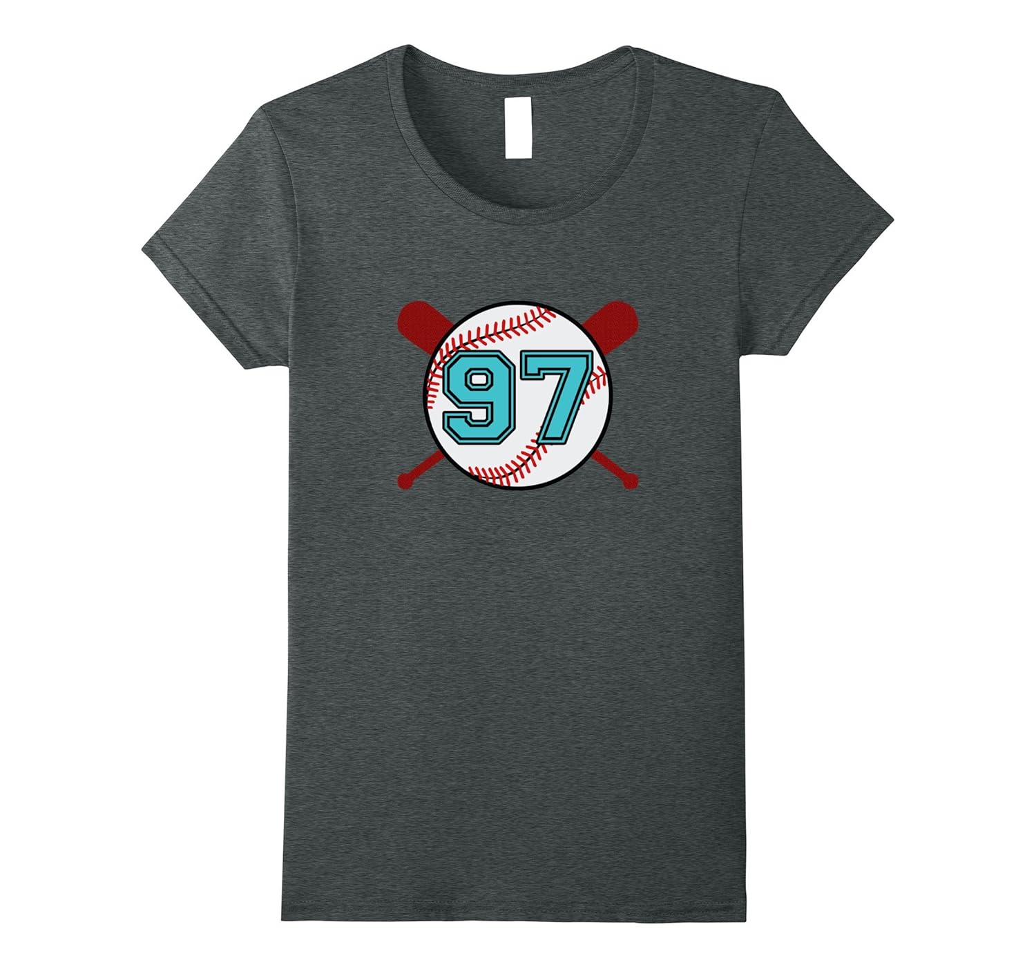 Vintage Baseball Jersey Number T-Shirt #97 Ninety-seven-4LVS – 4loveshirt