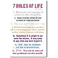 Amazon.com: 7 Rules of Life - NEW Classroom Motivational Poster: Prints ...