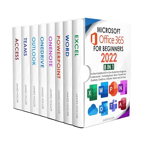 Microsoft Office 365 for Beginners 2022: [8 in 1] The Most Updated All ...
