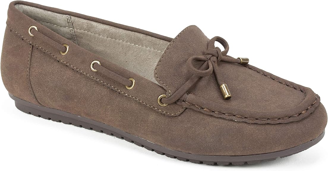 Amazon.com | CLIFFS BY WHITE MOUNTAIN Shoes Demi Women's Flat | Flats