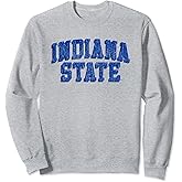 Amazon.com : Indiana State Sycamores Retro Arch Sweatshirt : Sports ...