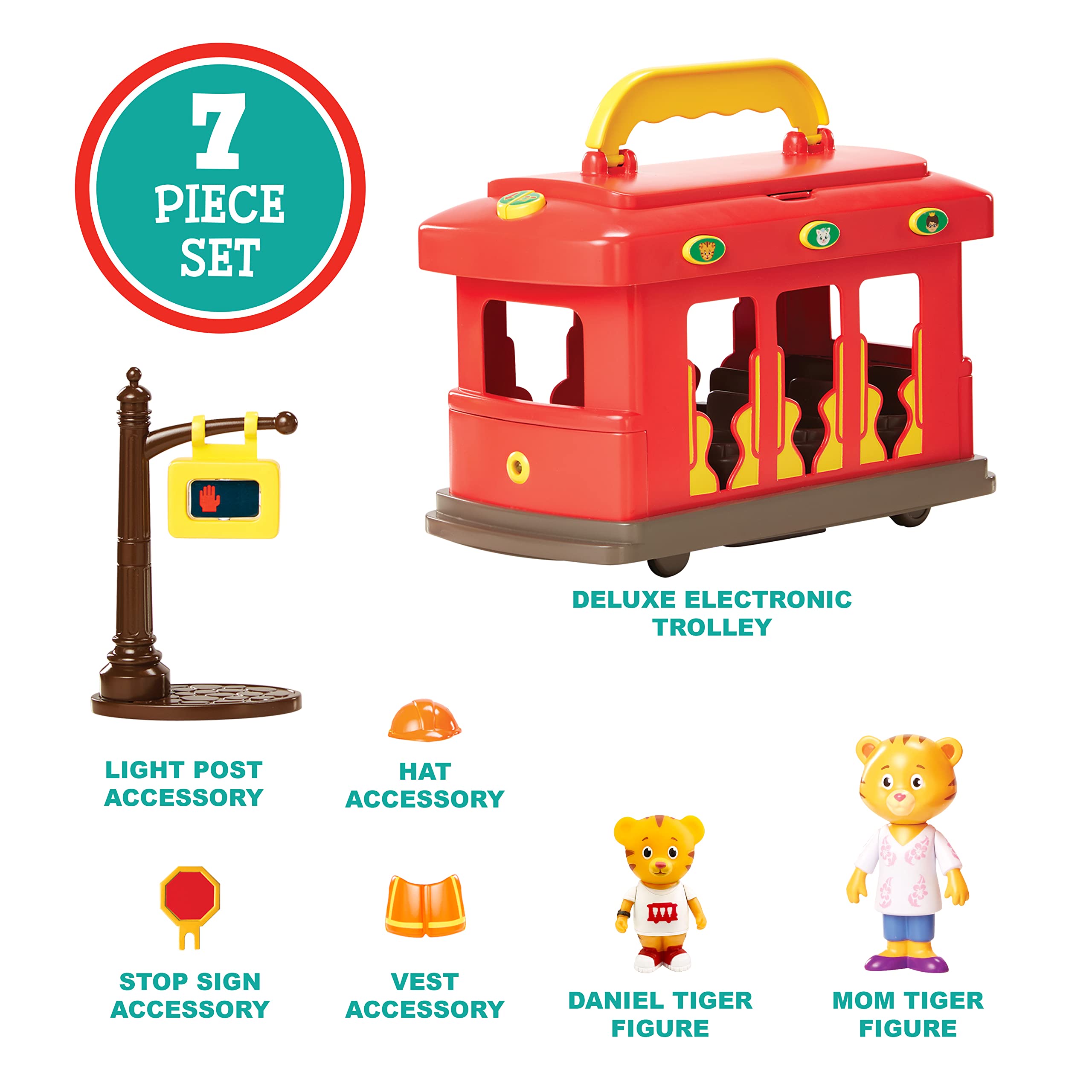 Mua Daniel Tiger's Neighborhood Deluxe Electronic Trolley Vehicle with ...