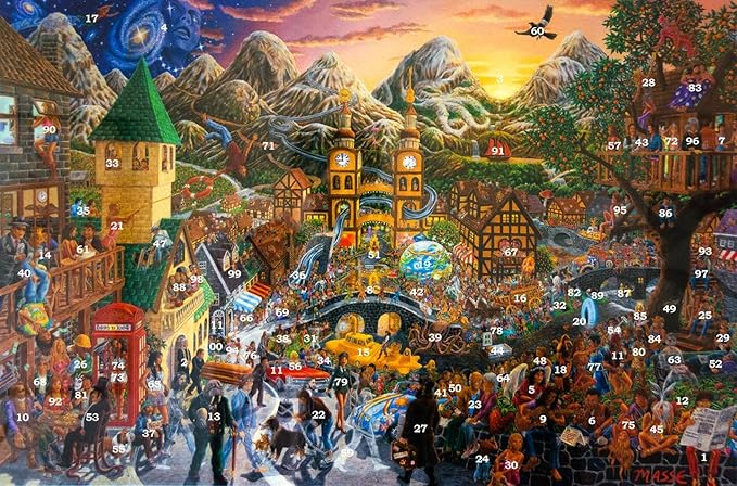 Tom Masse/Magical Mystery Tour 100 Beatles Songs Poster Print (60.96 x ...