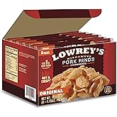 Amazon.com: Lowrey's Bacon Curls Microwave Pork Rinds (Chicharrones ...