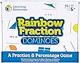 Learning Resources Rainbow Fraction Bingo: Amazon.co.uk: Toys & Games
