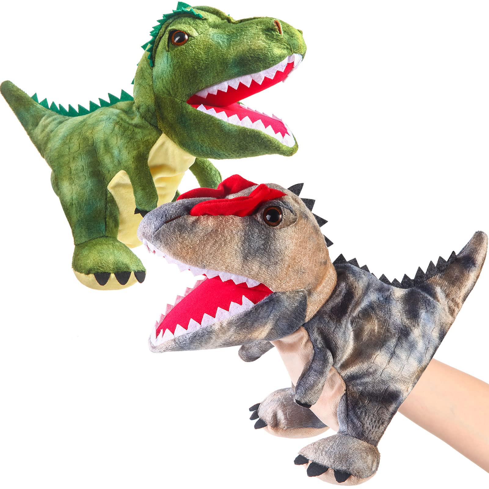 Mua Animal Hand Puppets 11 Inch Sea Turtle Plush Dinosaur Animals Hand ...