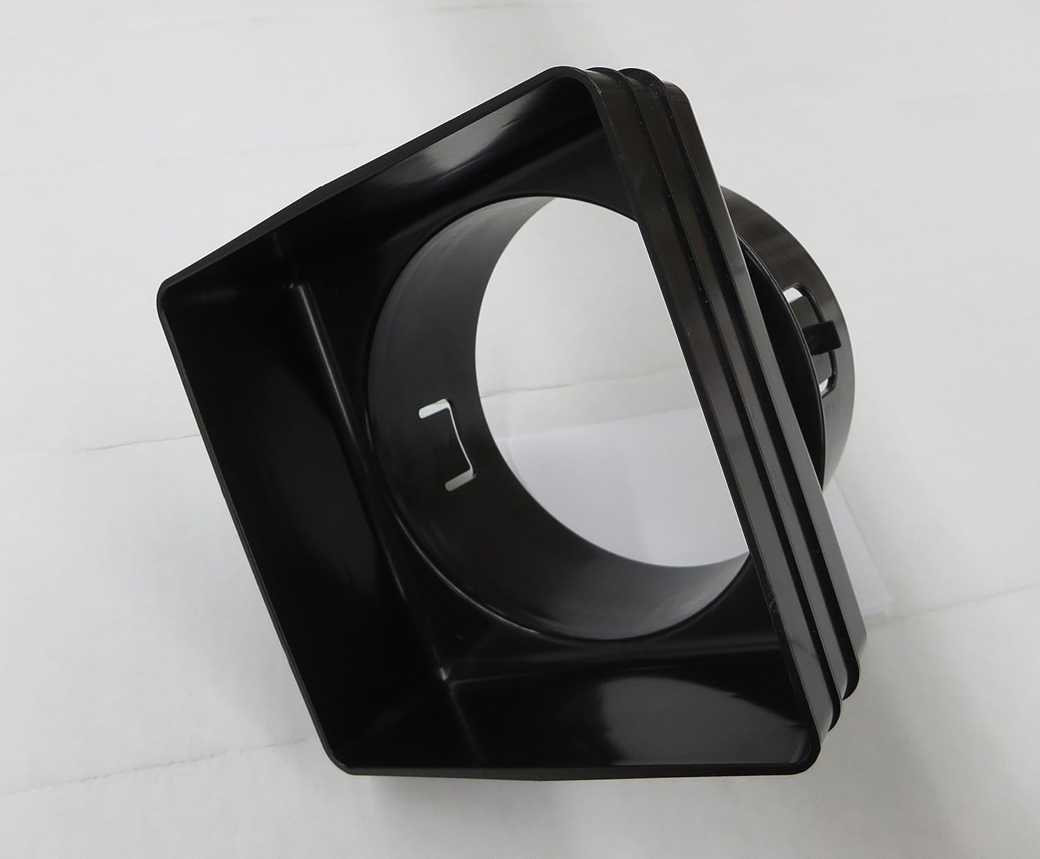 Tile Drain to Downspout Universal Plastic Adapter WHITE) (4X4X4 ...