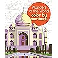 Amazon.com: Wonders of the World Color by Numbers (Sirius Color by ...