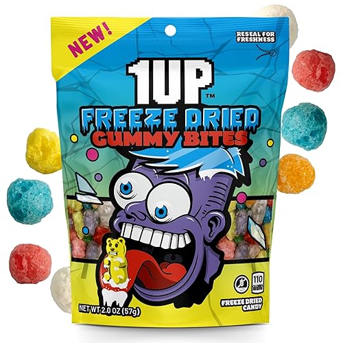 1UP Freeze Dried Gummy Bites by Faze Rug- 2 Oz, Case of 10 in Dubai ...