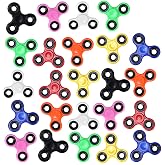 Amazon.com: Fidget Hand Spinners 50 PC Color Bundle Bulk EDC Tri ...