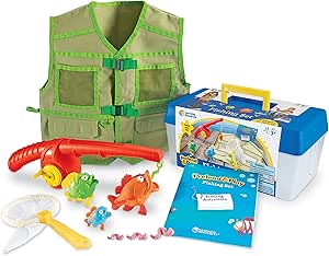 Amazon.com: Learning Resources Pretend & Play Fishing Set - 11 Pieces ...