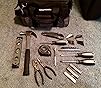 Amazon Basics 65 Piece Home Basic Repair Tool Kit Set With Bag ...