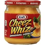 Amazon.com : Kraft Cheez Whiz Original Cheese Dip, 15 oz Jar : Grocery ...