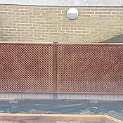 Postfix® Slotted Concrete Fence Post Brackets to Fit 4" x 4" Posts 4 ...