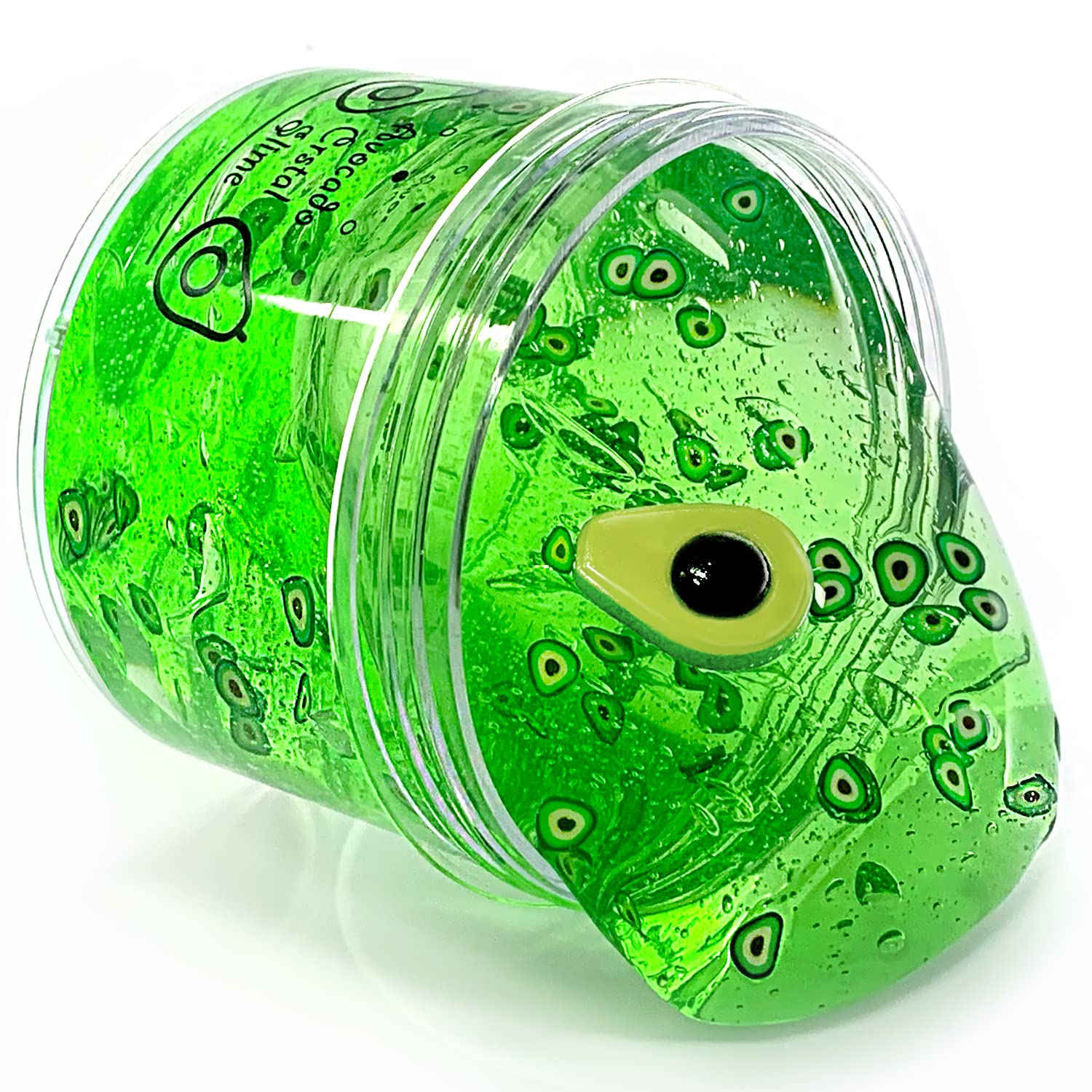 Mua Avocado Jelly Clear Green Slime with Fruit Slices, Crystal See ...