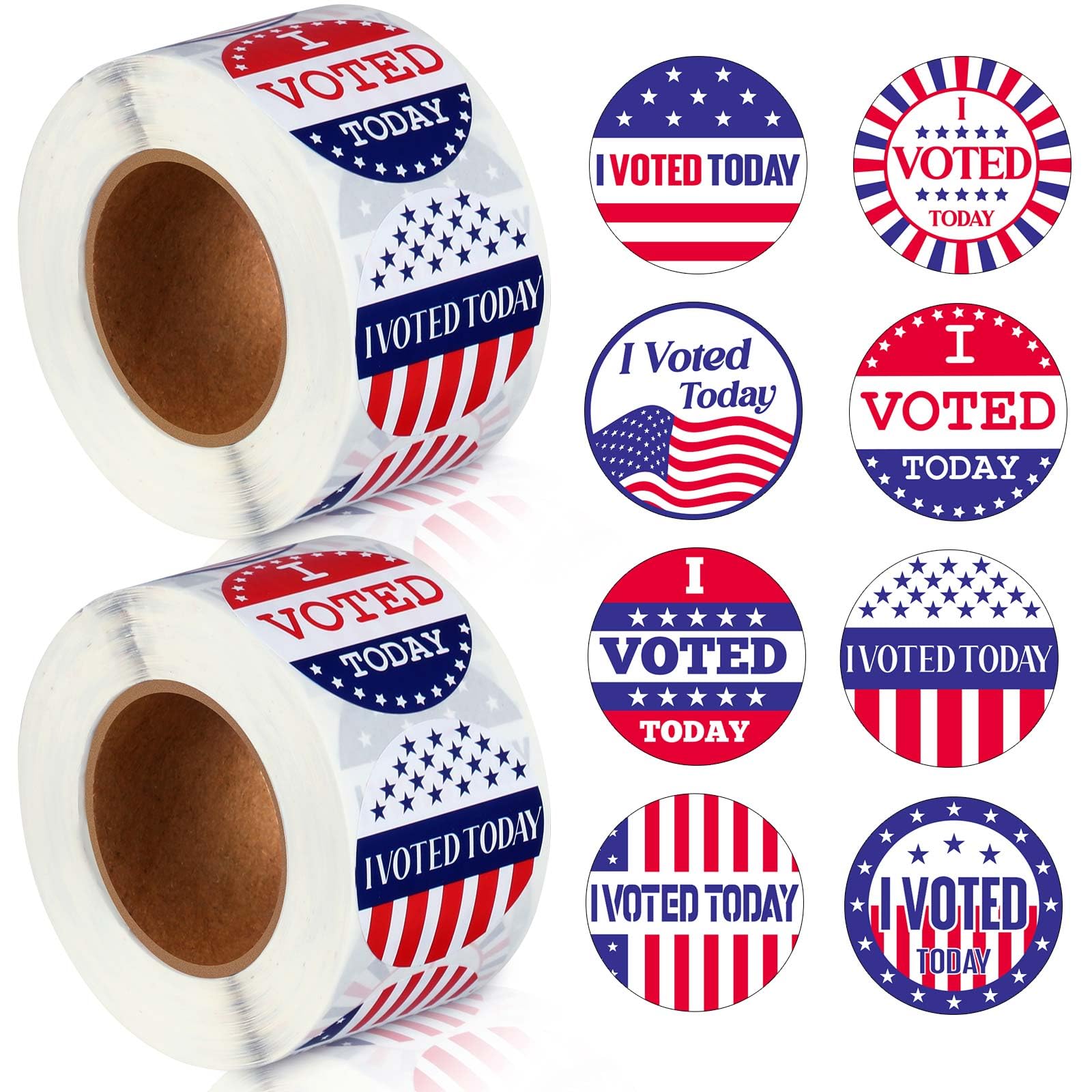 Mua 1000 Pcs I Voted Today Stickers 1.5 Inch Round Self Adhesive Labels ...