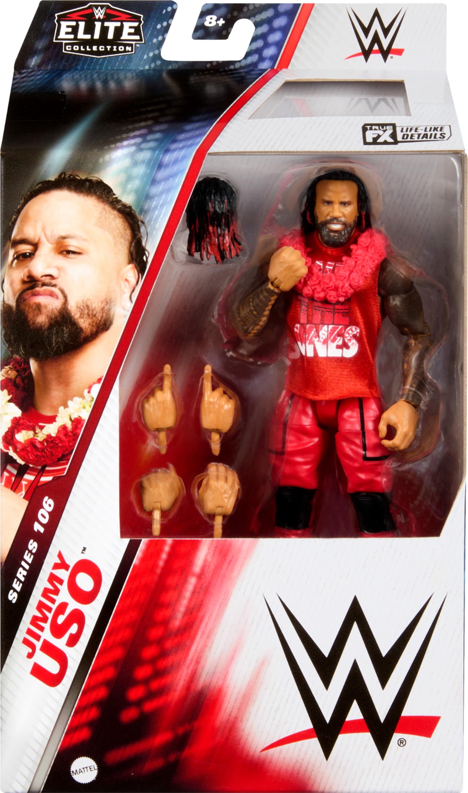 Mua WWE Elite Action Figure & Accessories, 6-inch Collectible Jimmy Uso ...