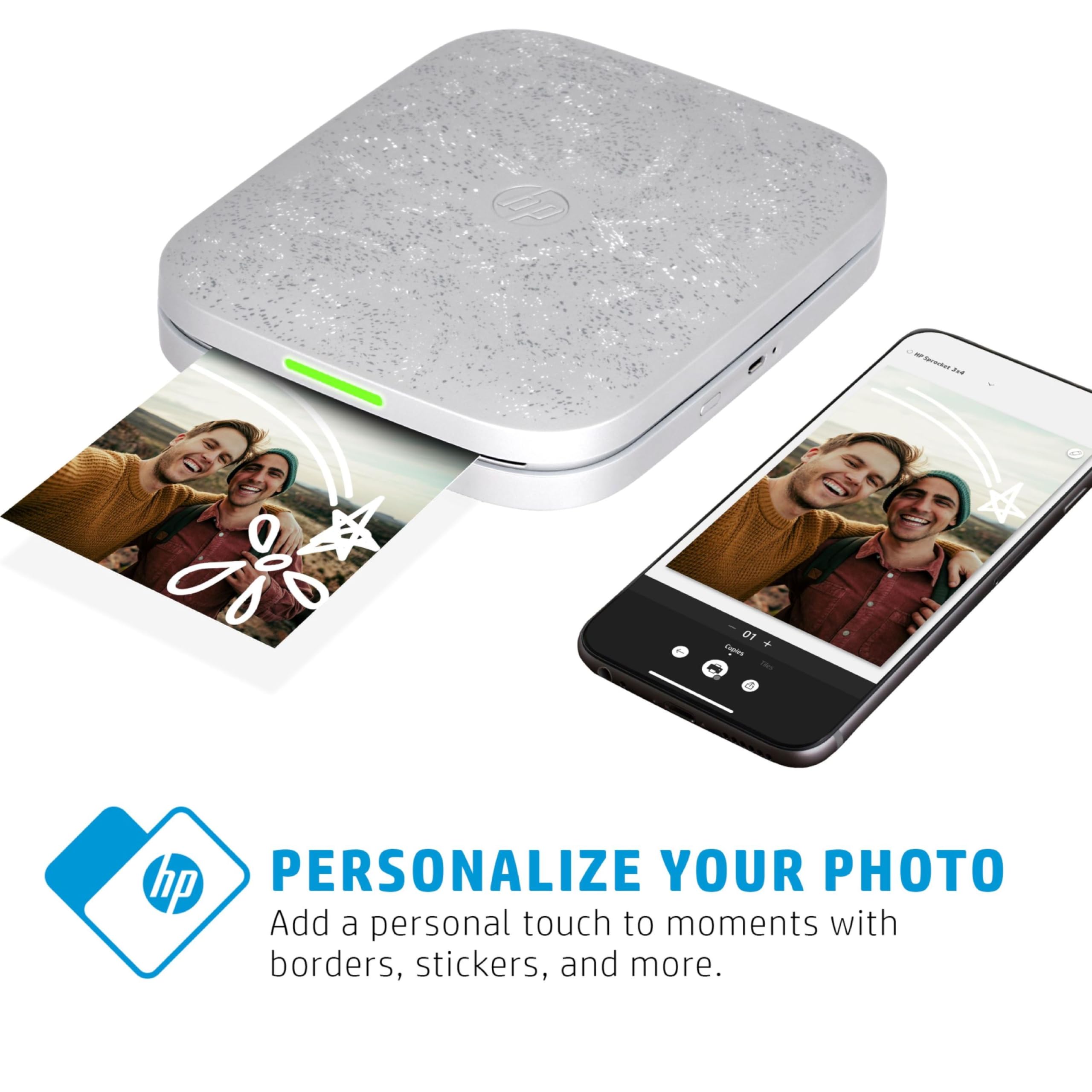 Mua Sprocket 3x4" Instant Smartphone Photo Printer - Portable Color ...