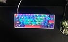 Amazon.com: BOYI Wired 60% Mechanical Gaming Keyboard,61 Mini RGB ...