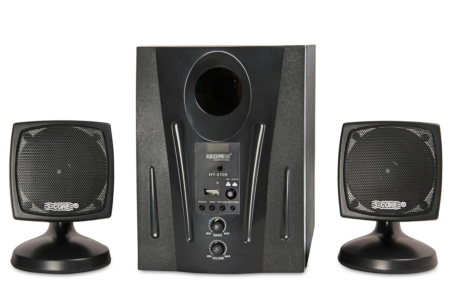 5 Core Multimedia Speaker 2.1-05 For Computer Price: Buy 5 Core ...