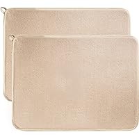 Amazon.com: Dish Drying Mats for Kitchen Counter, 2 Pack Dish Drying ...