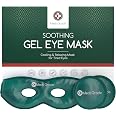 Medi Grade Cooling Gel Eye Mask and Gel Eye Pads Set - Soothing Cold ...