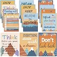Amazon.com: Moving Mountains Motivational Posters Set for Classroom ...