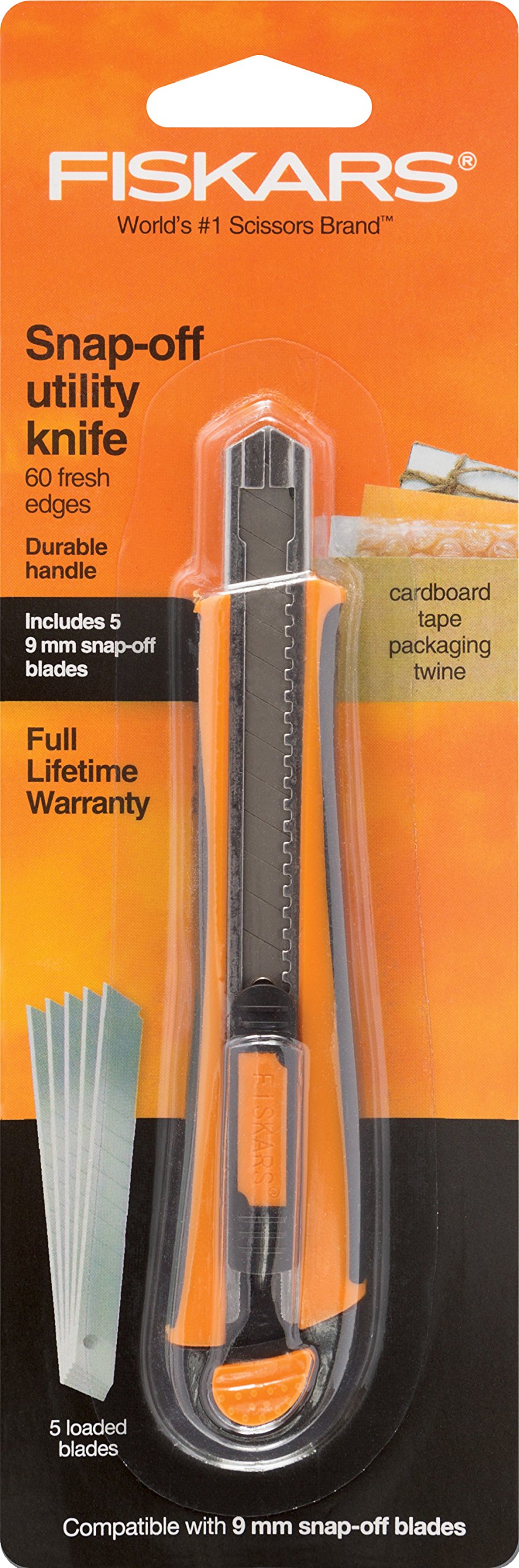 Fiskars 144710-1001 9mm Snapp-Off Utility Knife on Galleon Philippines