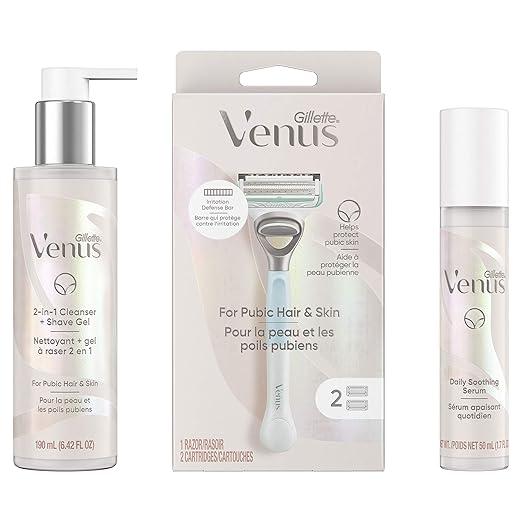 Amazon.com: Gillette Venus Intimate Grooming Kit, Women’s Razor, 2 ...
