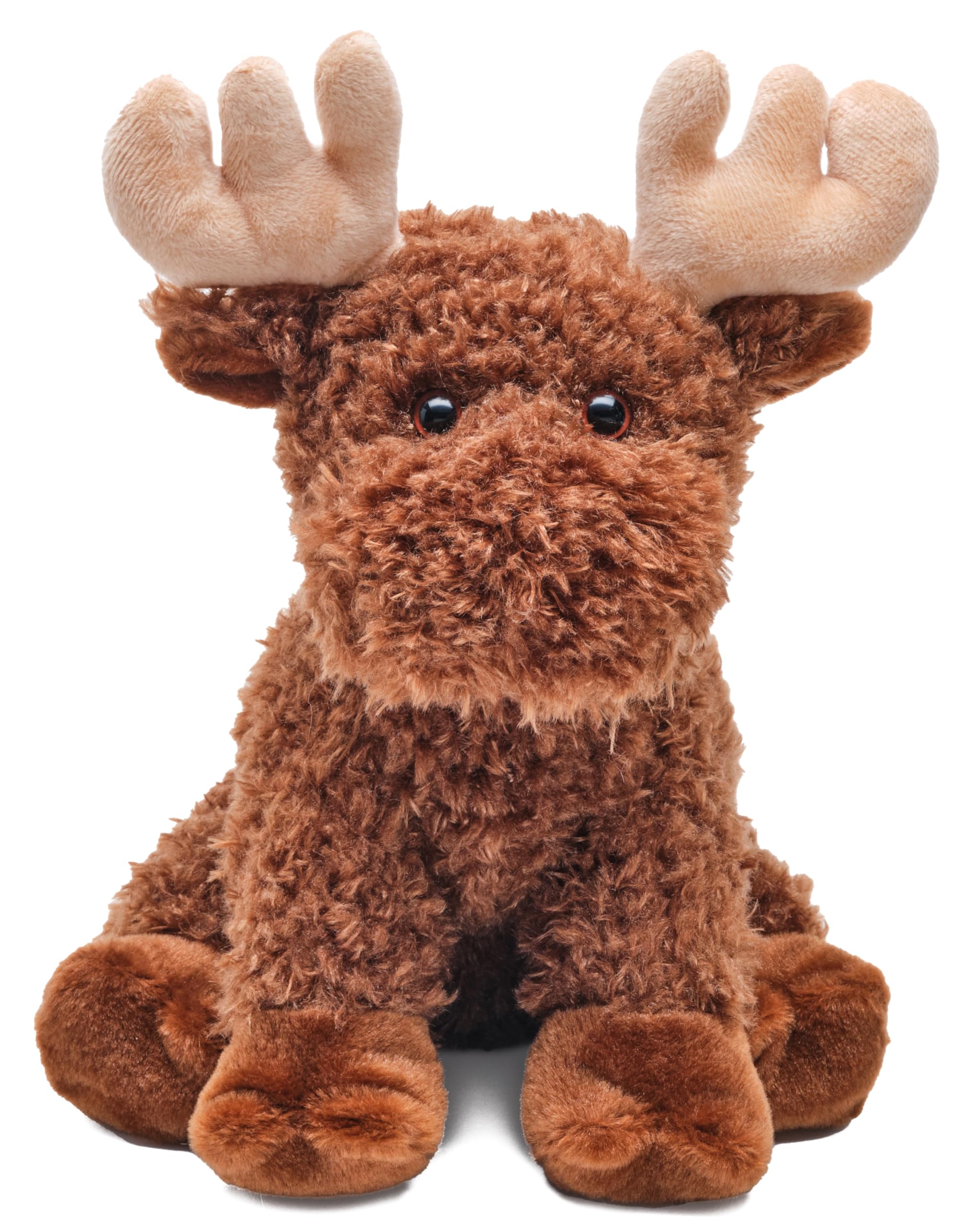 Bearington Morton The Moose Stuffed Animal, 10.5 Inch Plush Moose for ...