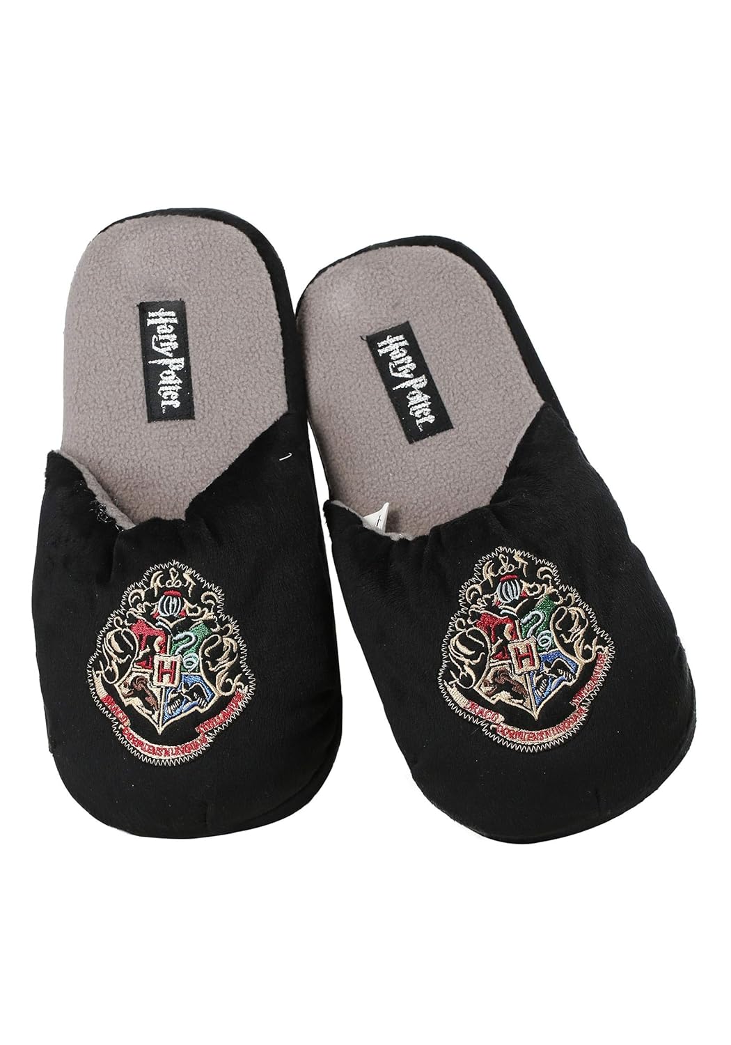 Amazon.com: Ground Up Harry Potter Hogwarts Slippers Small: Kitchen ...