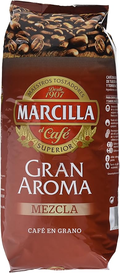 Marcilla Café Grano Gran Aroma Mezcla - 1 Kg: Amazon.es: Amazon Pantry