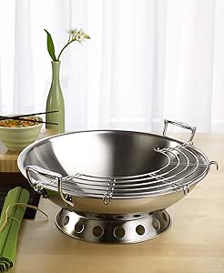 Amazon.com: All-Clad Stainless Steel Round Bottom Wok: Kitchen & Dining