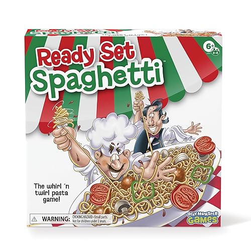 Ready Set Spaghetti Board Game – Kids Games, Family Game, Multi-Player ...