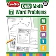 Evan-Moor Daily Word Problems, Grade 4, Homeschooling & Classroom Resource Workbook, Problem ...