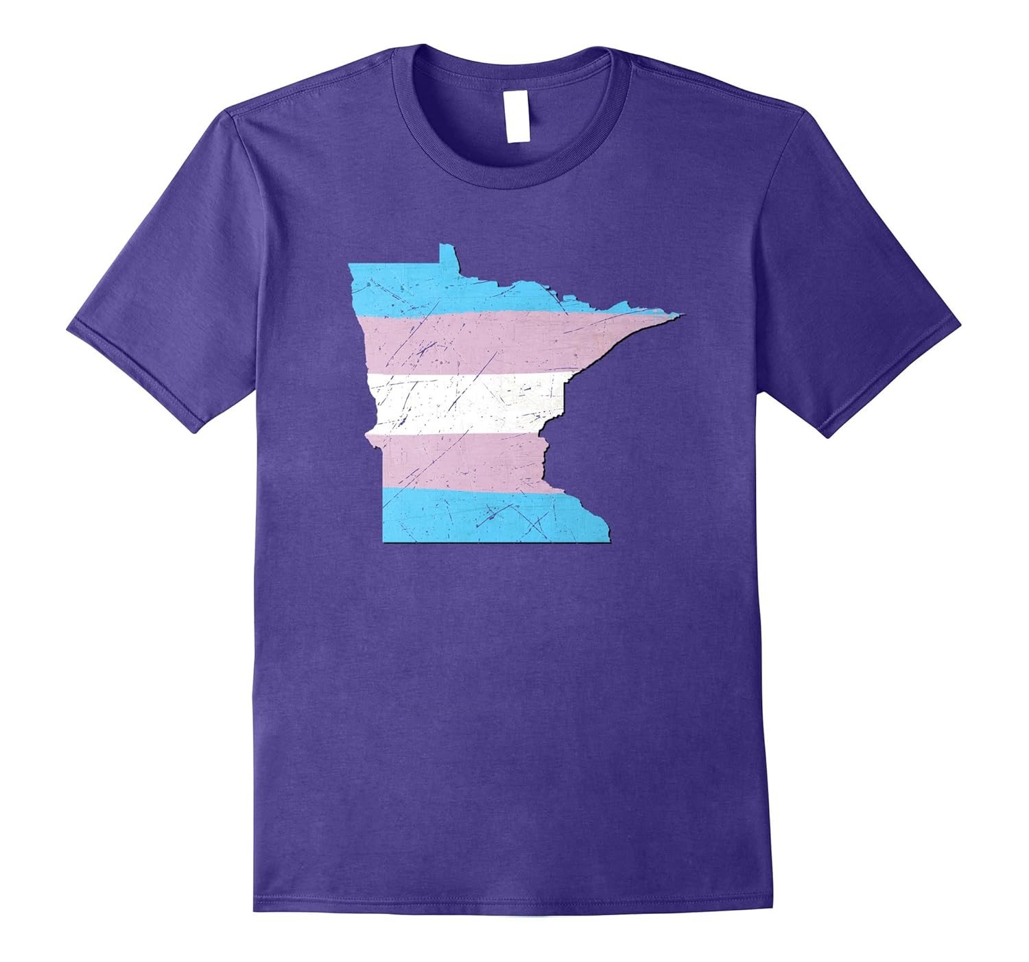 Minnesota Transgender Pride Flag T-Shirt-CD – Canditee