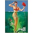 Amazon.com : 2023 Wall Calendar [13 pages 8"x12"] GIL ELVGREN Oops Series Pinup Girls Vintage ...