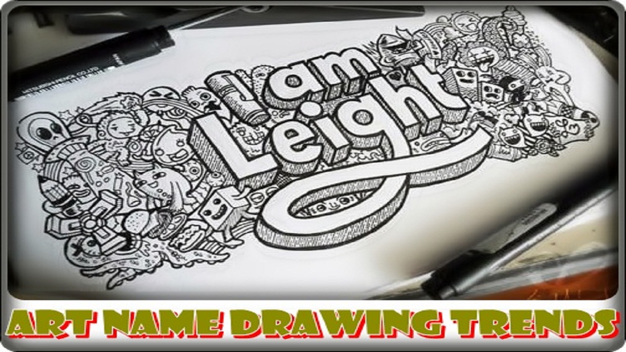 Art Name Drawing Trends:Amazon.de:Appstore for Android