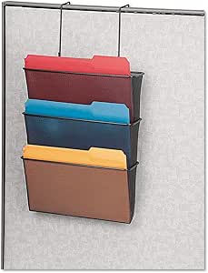 Amazon.com: Fellowes - Mesh Partition Additions Three-File Pocket ...