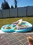 Amazon.com: Intex Candy Zone Inflatable Play Center, 116" X 75" X 51 ...