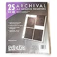 Amazon.com : Archival Negative Pages Holds Four 4 x 5 Inches Negatives ...
