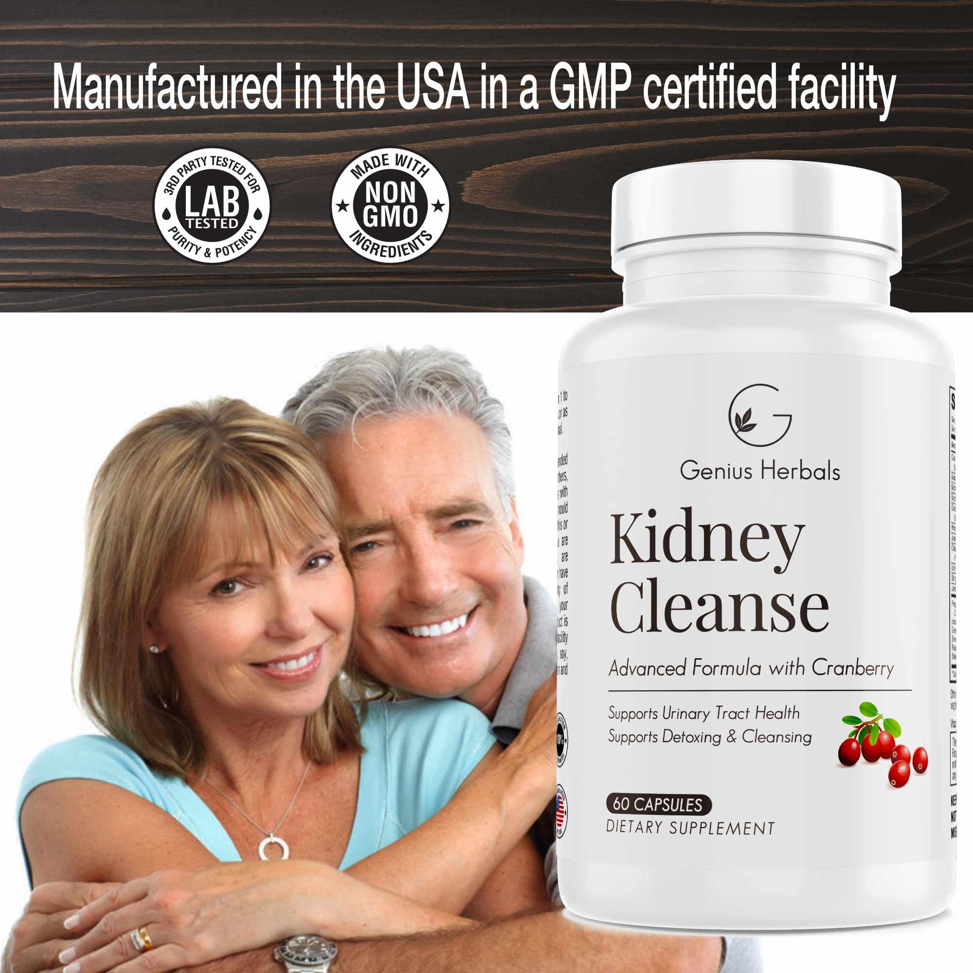 Mua Kidney Cleanse Advanced Formula with Cranberry Extract, Kidney ...