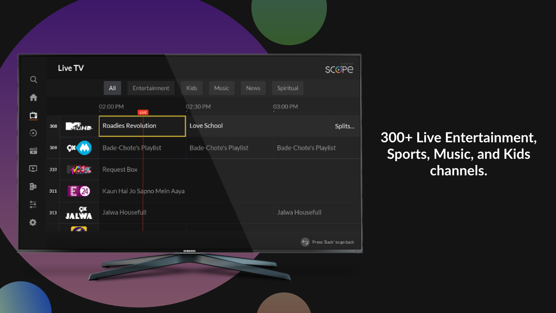 YuppTV Scope:Amazon.in:Appstore for Android