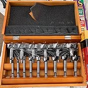 Steelex D3573 Forstner Bit Set with Hex Shank, 16-Piece: Amazon.ca ...