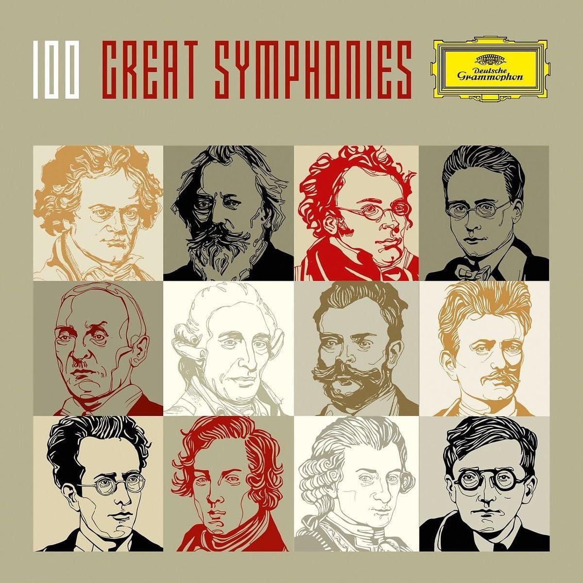 100 Great Symphonies (DG box set): Amazon.co.uk: Music
