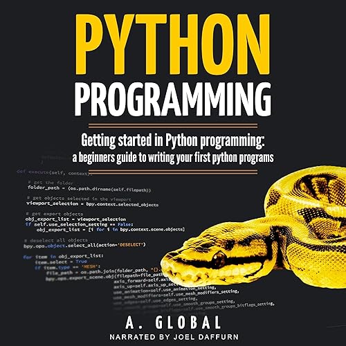 Python Programming: Getting Started in Python Programming: A Beginners ...