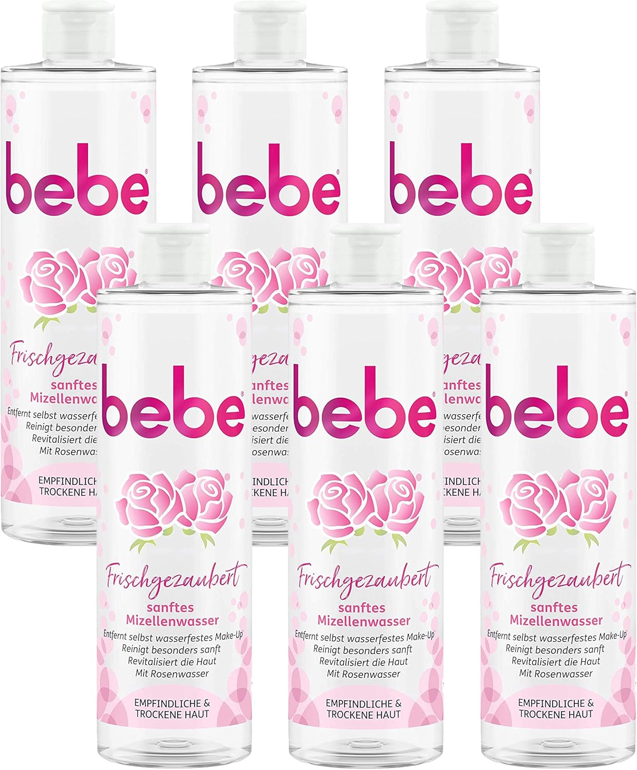 bebe Micellar Water – Gentle Facial Toner with Micellar Technology – 6 ...