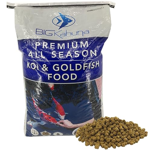 Big Kahuna Koi Fish Food- 45lbs Food – Made in The USA - Floating ...