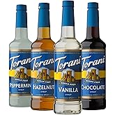 Amazon.com: Torani Syrup Variety Packs, Holiday Favorites, 25.4 fl oz ...